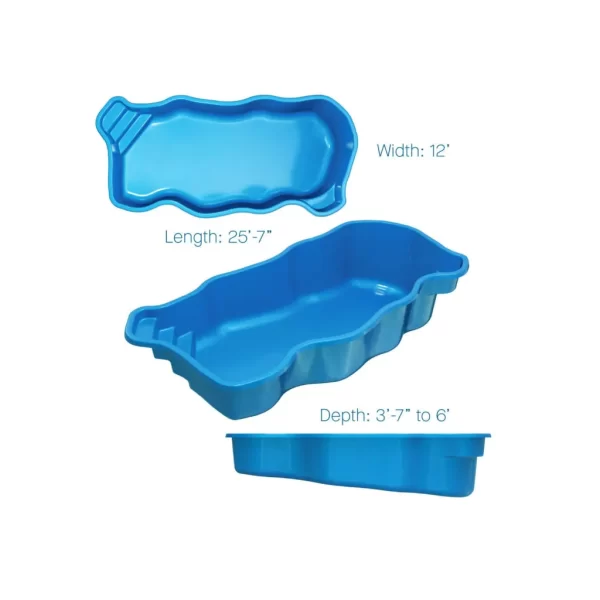 Key West Model - Flohr Pools Fiberglass